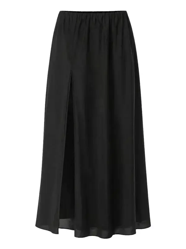 Loulou De Saison Carmen Midi Skirt - Black