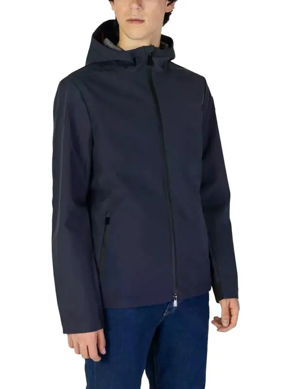 SUNS Softshell Hooded Jacket - Blue