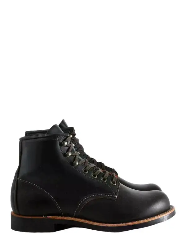 Red Wing Blacksmith Leather Hiking Boots - Black