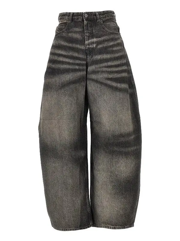DIESEL® 1987 D-khelz Relaxed Fit Jeans - Grey
