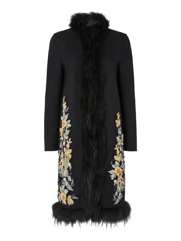 Fendi Coat - Black