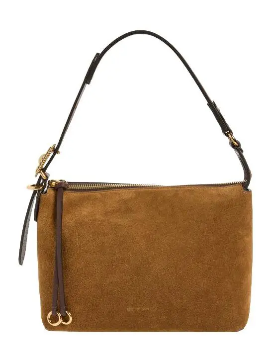 Etro Suede Hobo Bag - Cuoio