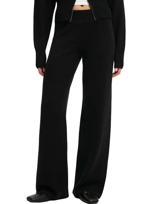 COTTON ON Lotus Knit Pant - Black