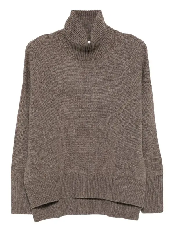 LISA YANG Heidi Cashmere Turtle-neck Sweater - Multicolor