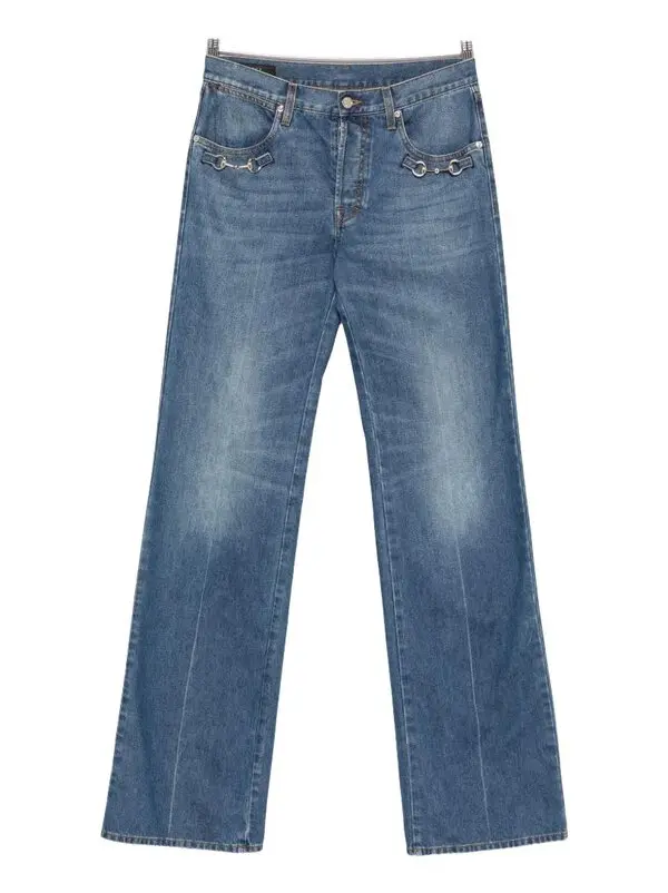 Gucci Denim Cotton Jeans - Multicolor