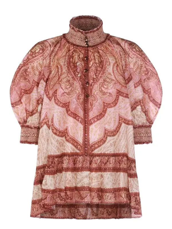 Zimmermann Wanderlust Silk Blouse - Multicolor