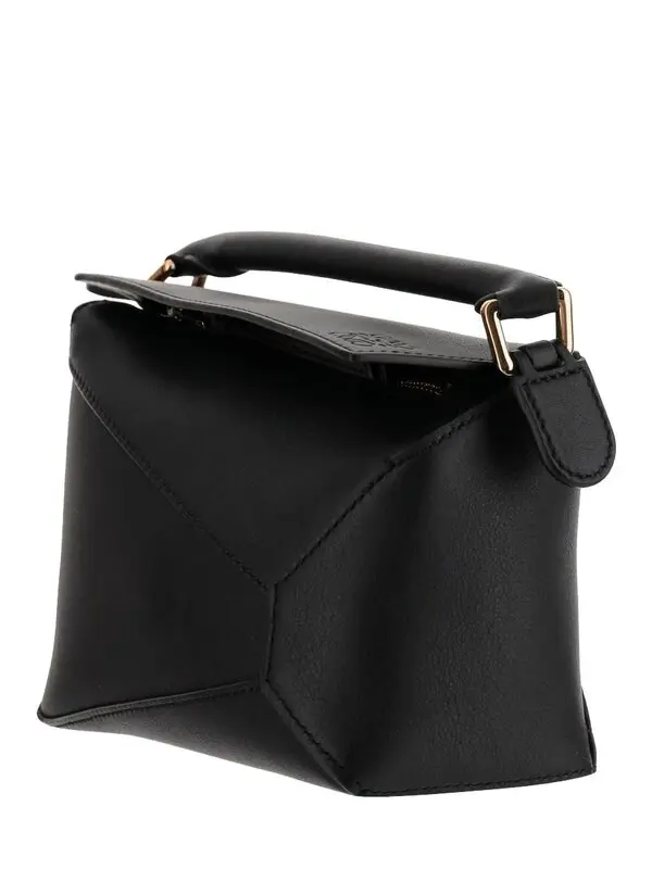 Loewe Puzzle Edge Mini Leather Handbag - Multicolor