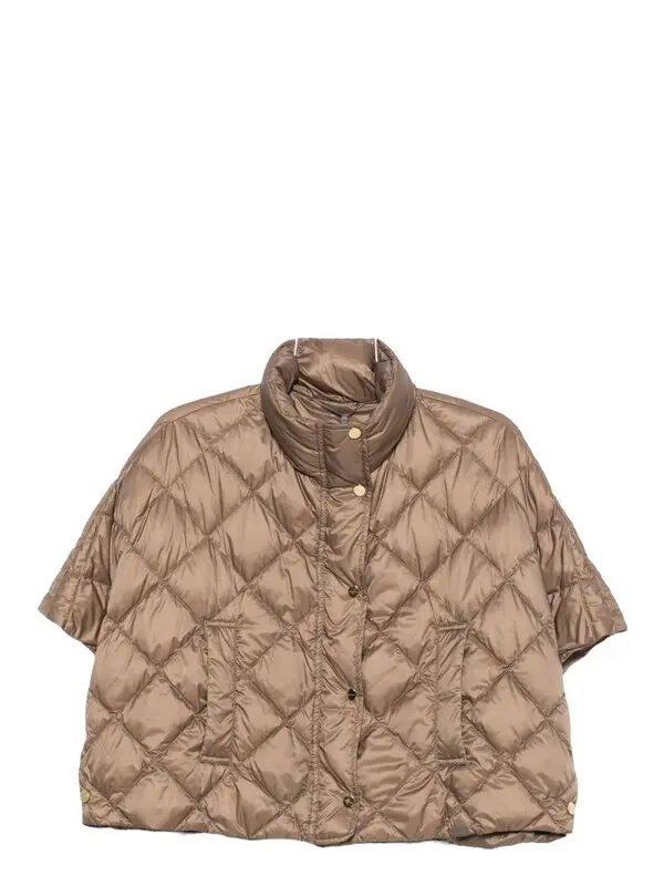 Max Mara Quilted Down Jacket - Multicolor