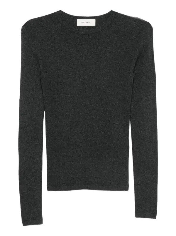 LISA YANG Vivian Cotton And Cashmere T-shirt - Multicolor