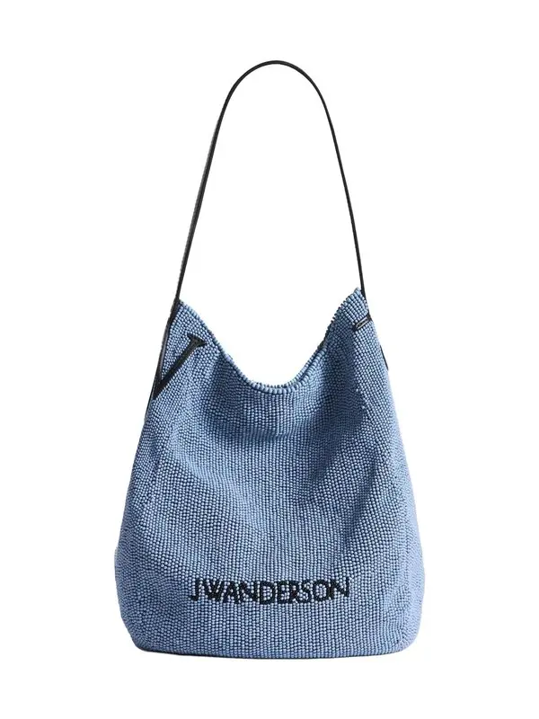 JW Anderson Borsa Beaded Small Bulb - Multicolor