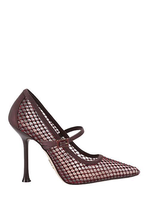 Steve Madden Stirring Mesh Pumps - Wine