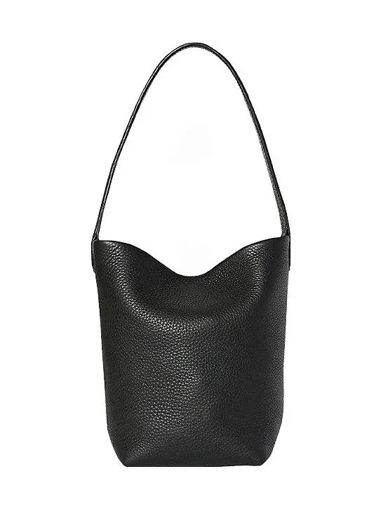THE ROW N/s Park Small Leather Tote Bag - Black