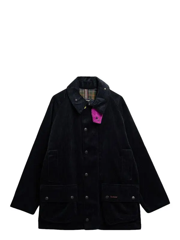 Barbour Beaufort Navy Jacket - Blue