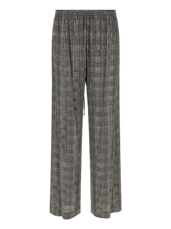ERMANO SCERVINO Ermanno Scervino All-over Crystal Pants - Gray