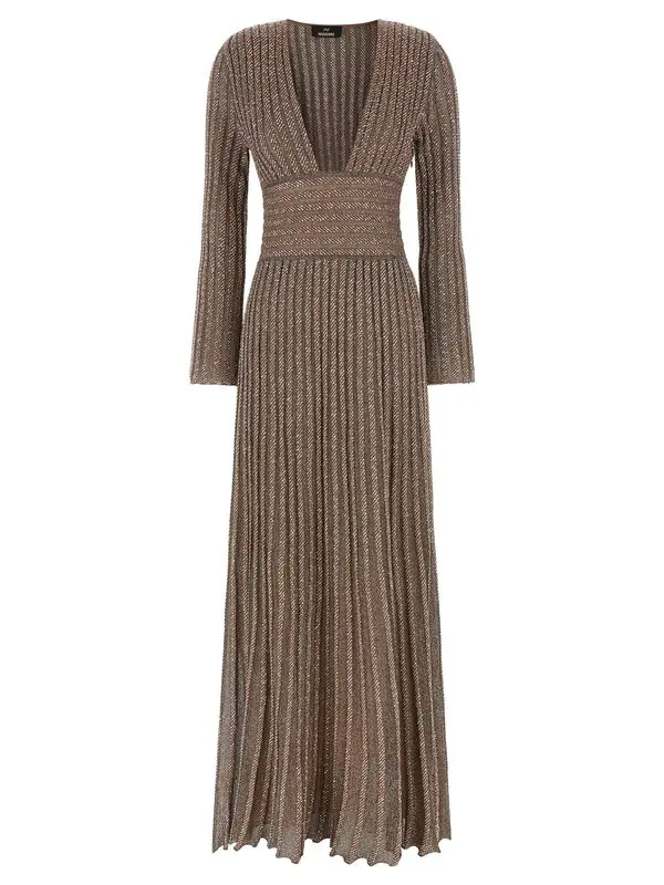 Missoni Knitted Metallic Dress - Multicolor