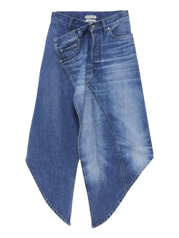 JW Anderson Drop Front Skirt - Multicolor