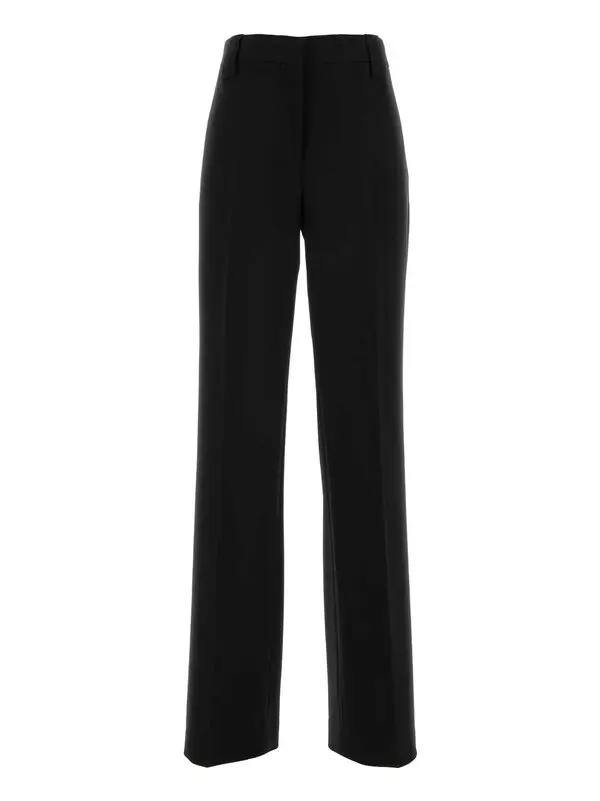 Versace Stretch Wool Pant - Black