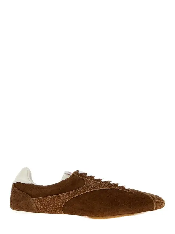 Bottega Veneta Brow Suede Sneakers - Brown
