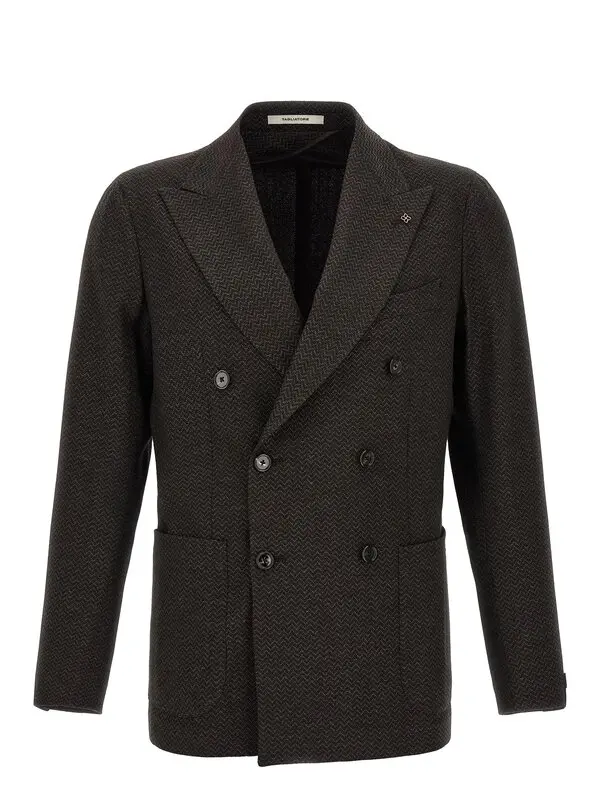 Tagliatore Montecarlo' Blazer - Brown