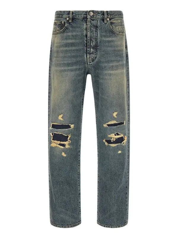 MAISON MARGIELA Jeans Distressed - Blue