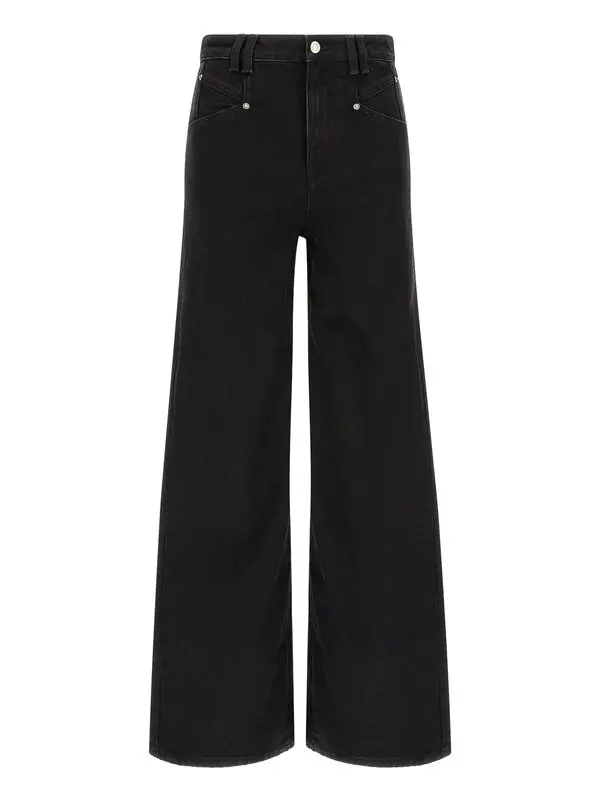 Isabel Marant Étoile Marant 'lemony-gz' Jeans - Black