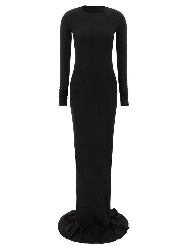 Rick Owens Simple Edfu Gown' Dress - Black