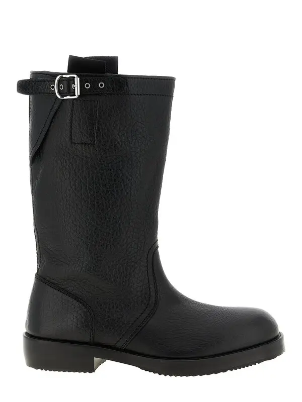 Dries Van Noten Biker Boots - Black