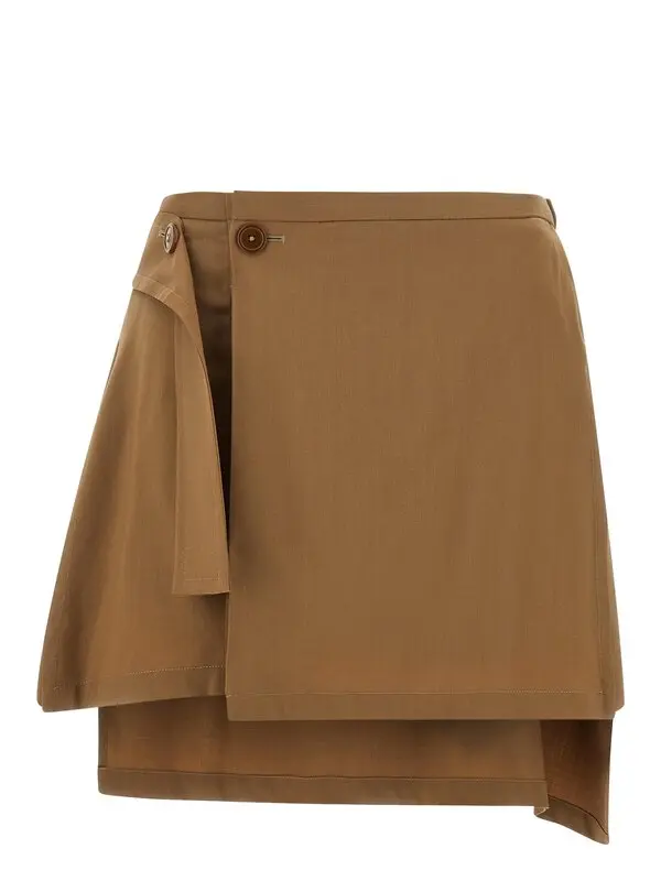 VIVIENNE WESTWOOD Meghan Kilt' Skirt - Brown