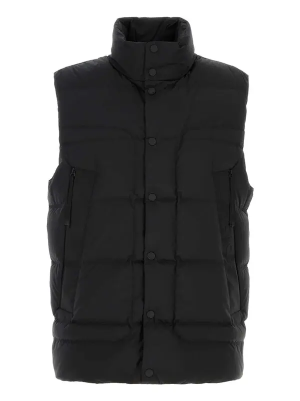 Moncler Stretch Polyester Pismo Down Jacket - Black