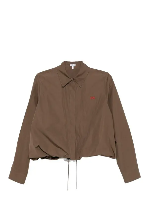 Loewe Cotton Shirt - Brown