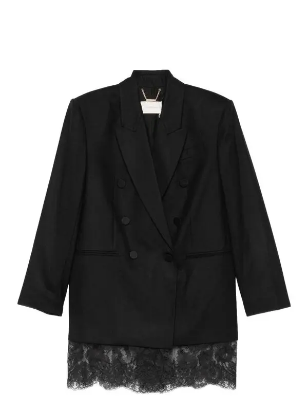 Zimmermann Valiant Wool Blazer Jacket - Black