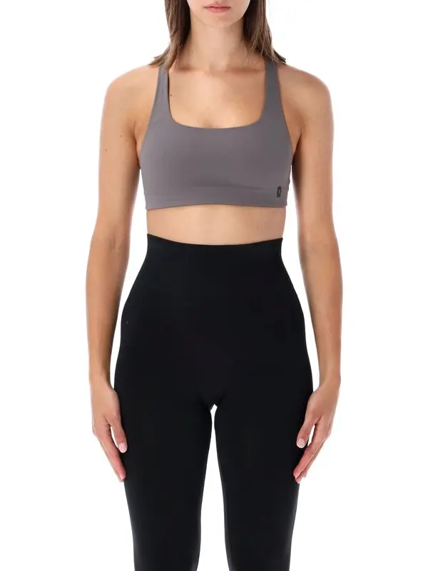 On Square Neck Sports Bra - Grigio