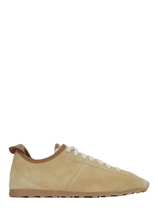 Jacquemus Inspired Low-top Sneakers - Beige