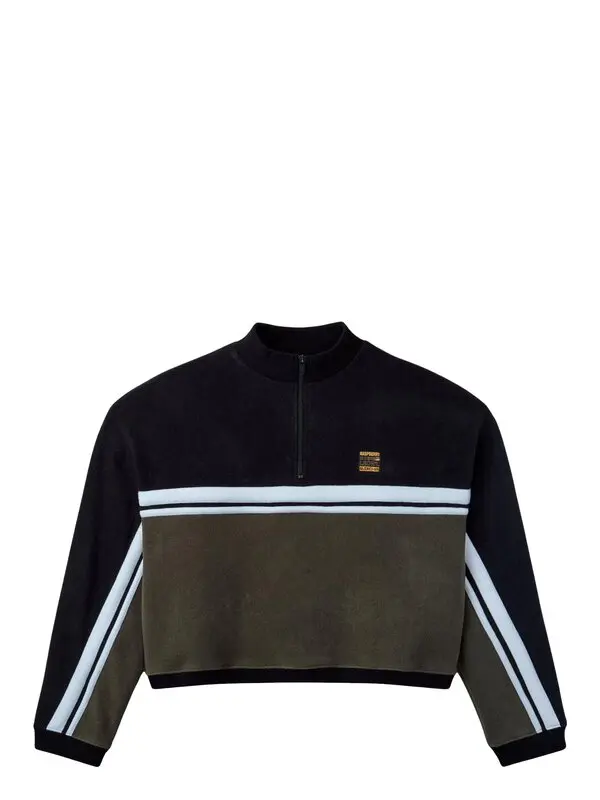 GV GALLERY Polar Quarter Zip /olive - Black