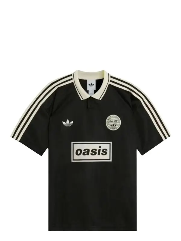 Adidas X Oasis Tour Jacquard Jersey - Black