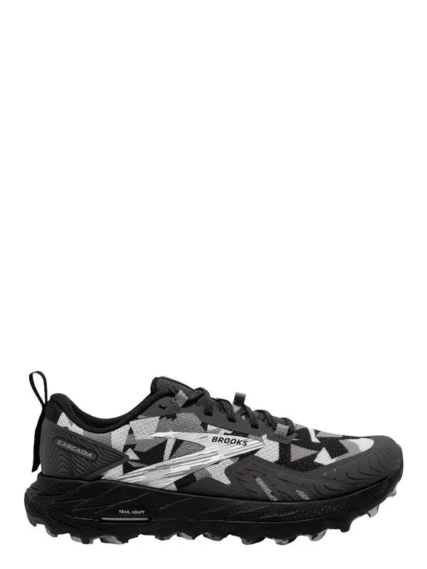 Brooks Wmns Cascadia 17 Oyster Camo - Black