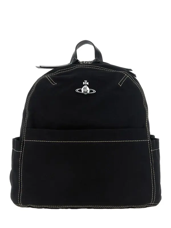 VIVIENNE WESTWOOD George' Medium Backpack - Black