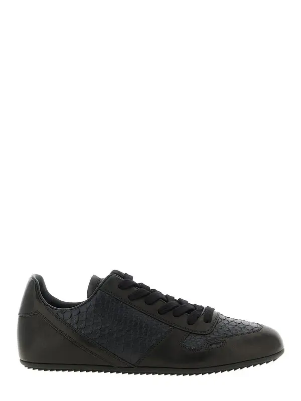 Rick Owens Minimal Sneaks' Sneakers - Black
