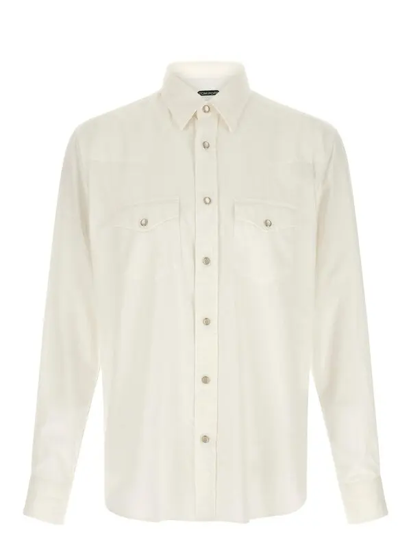 TOM FORD Western' Shirt - White