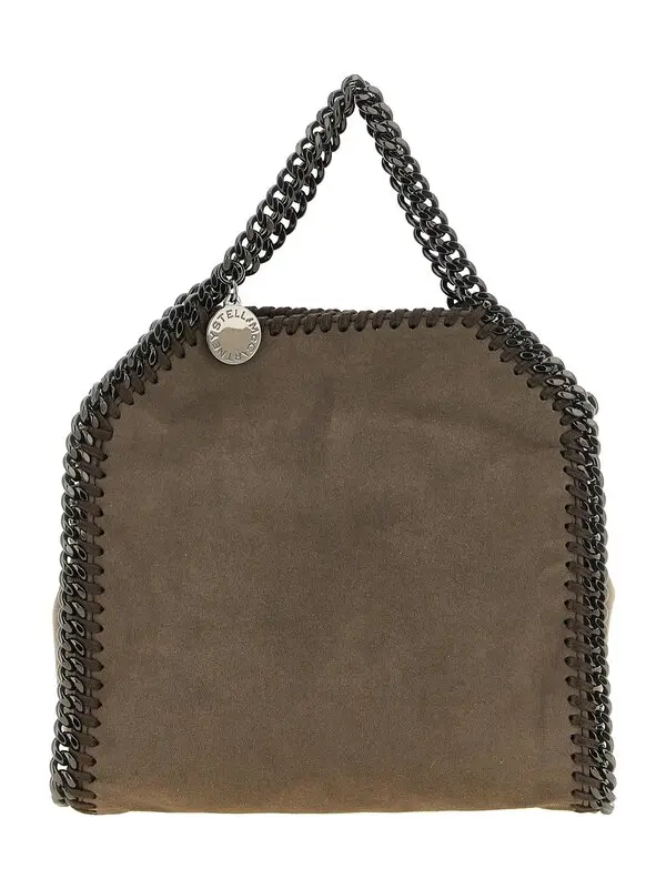 Stella McCartney Falabella' Tiny Handbag - Brown