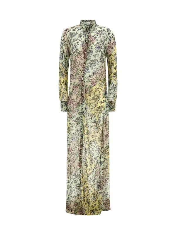 Dries Van Noten Dalima' Dress - Green