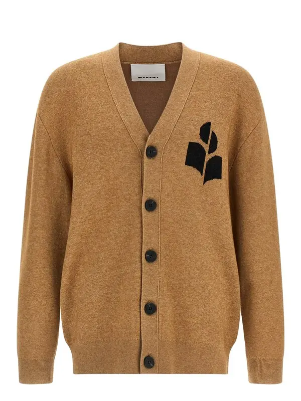 Isabel Marant Étoile Marant 'curtis' Cardigan - Cream
