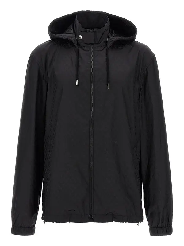 Alexander McQueen Skull' Windbreaker - Black