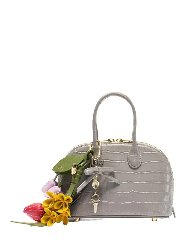 SELF-PORTRAIT Croc Leather Toast Mini Bag - Multicolor