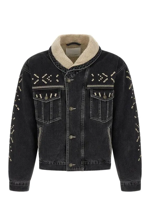 Isabel Marant Étoile Marant 'jackson-gb' Denim Jacket - Black