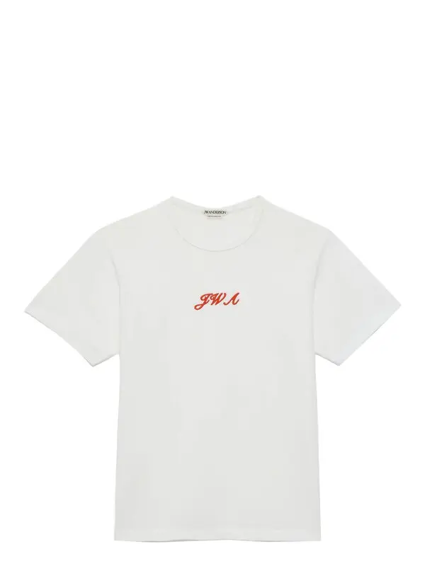 JW Anderson Jwa Script T-shirt - Multicolor