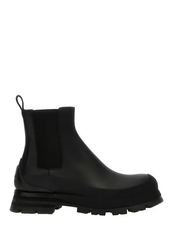 Alexander McQueen Wander' Ankle Boots - Black