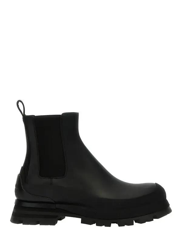 Alexander McQueen Wander' Ankle Boots - Black