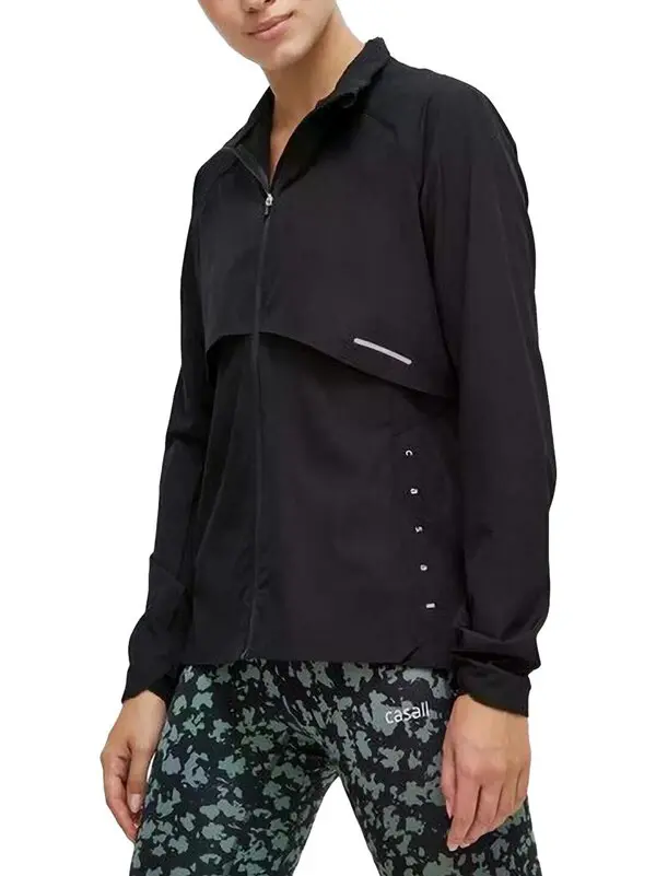 CASALL Zip-up Lightweight Jacket - Black