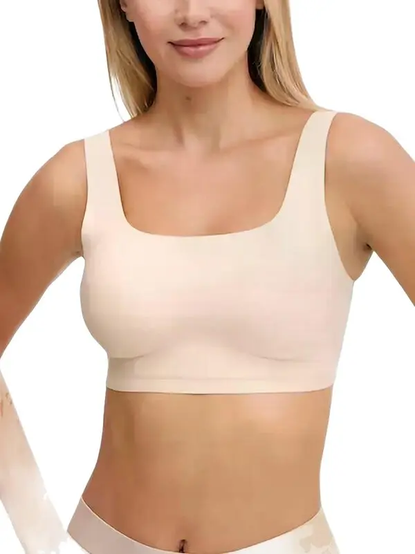 Chantelle Seamless Scoop-neck Bra - Neutrals